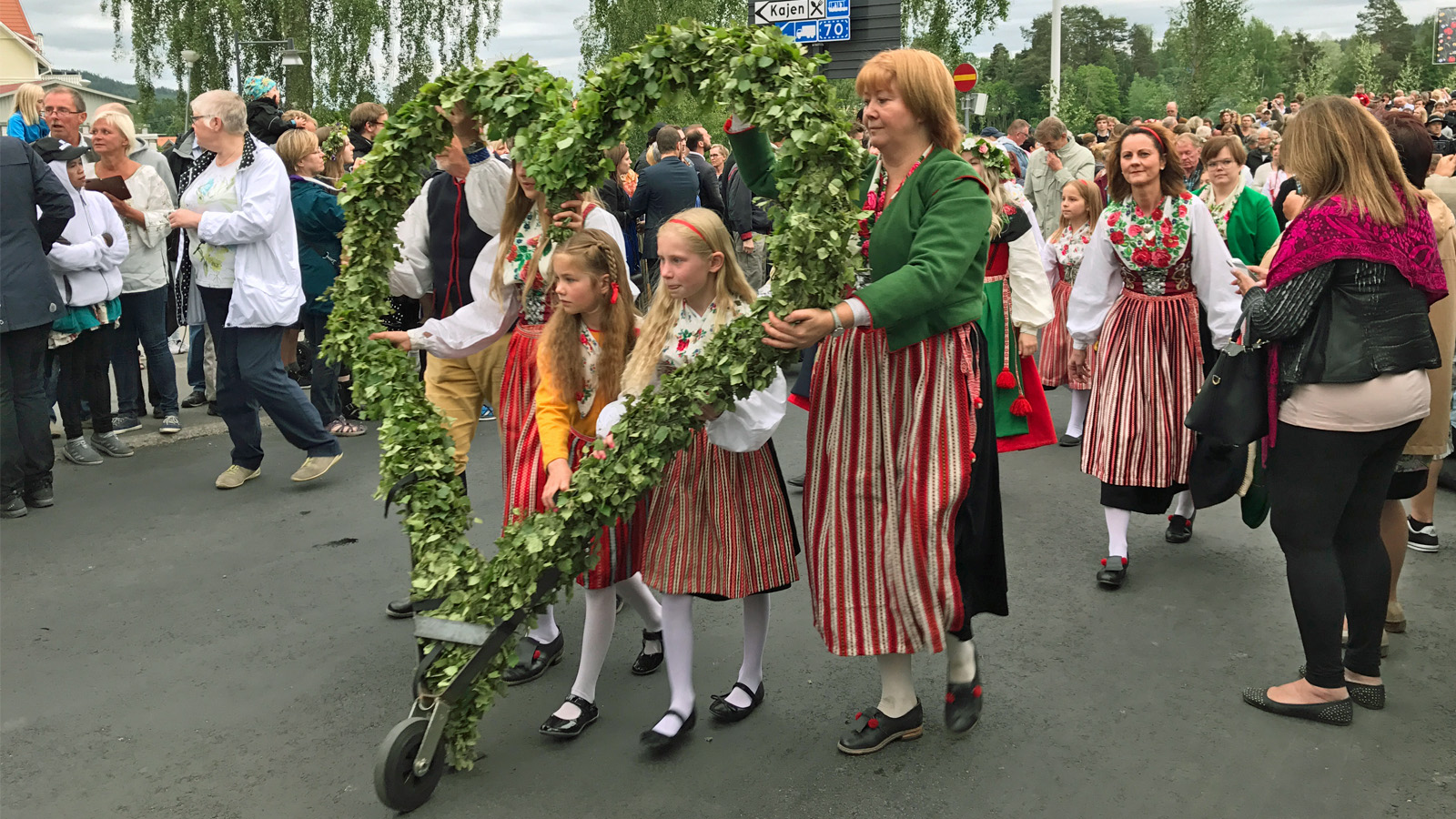 Världens största midsommarfirande - Siljan News
