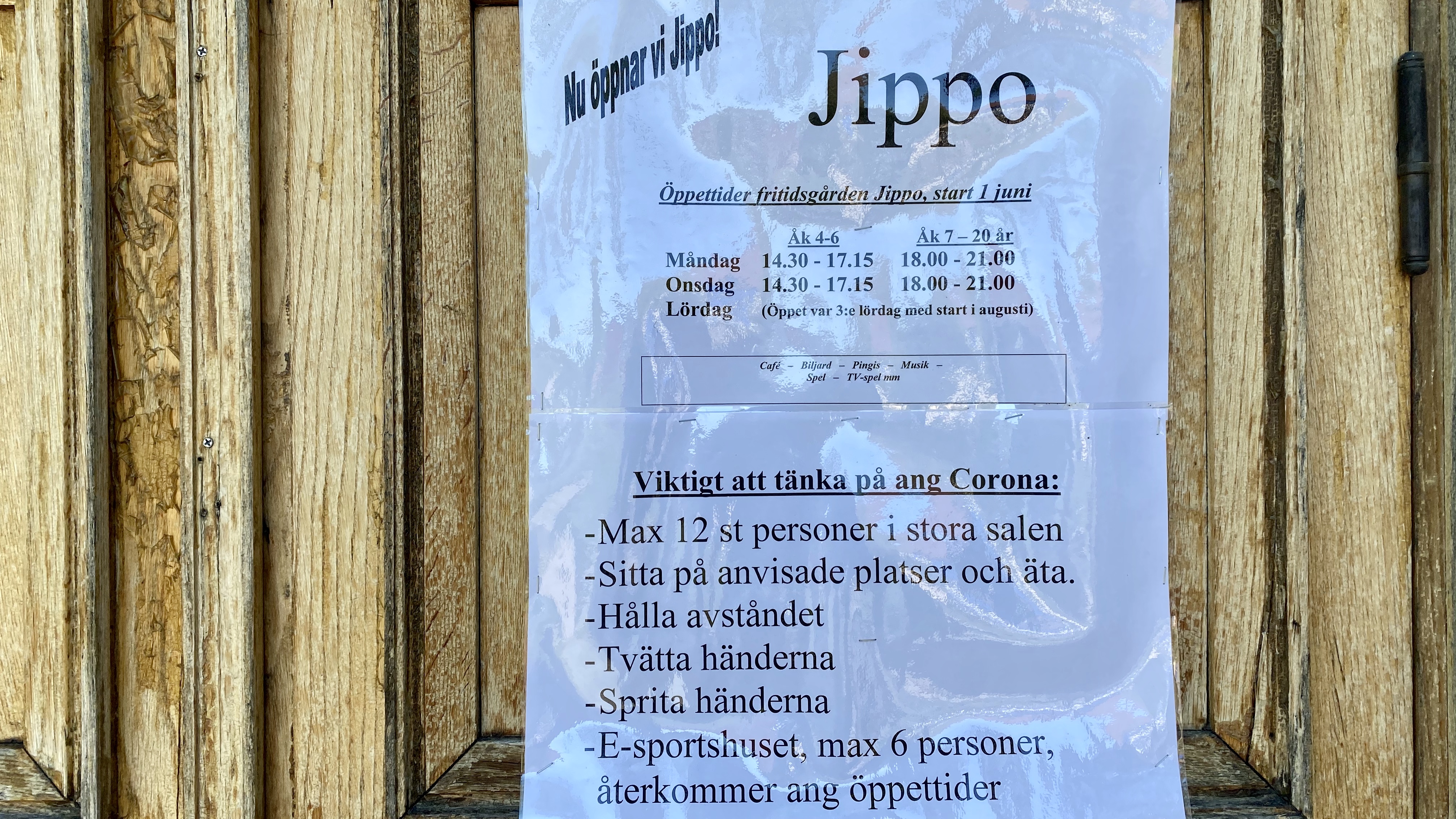 Jippo öppnar igen - Siljan News