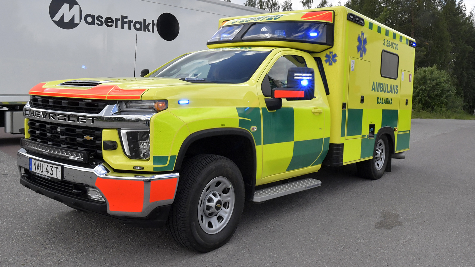 Nu rullar modernaste ambulansen ut från Särna - Siljan News