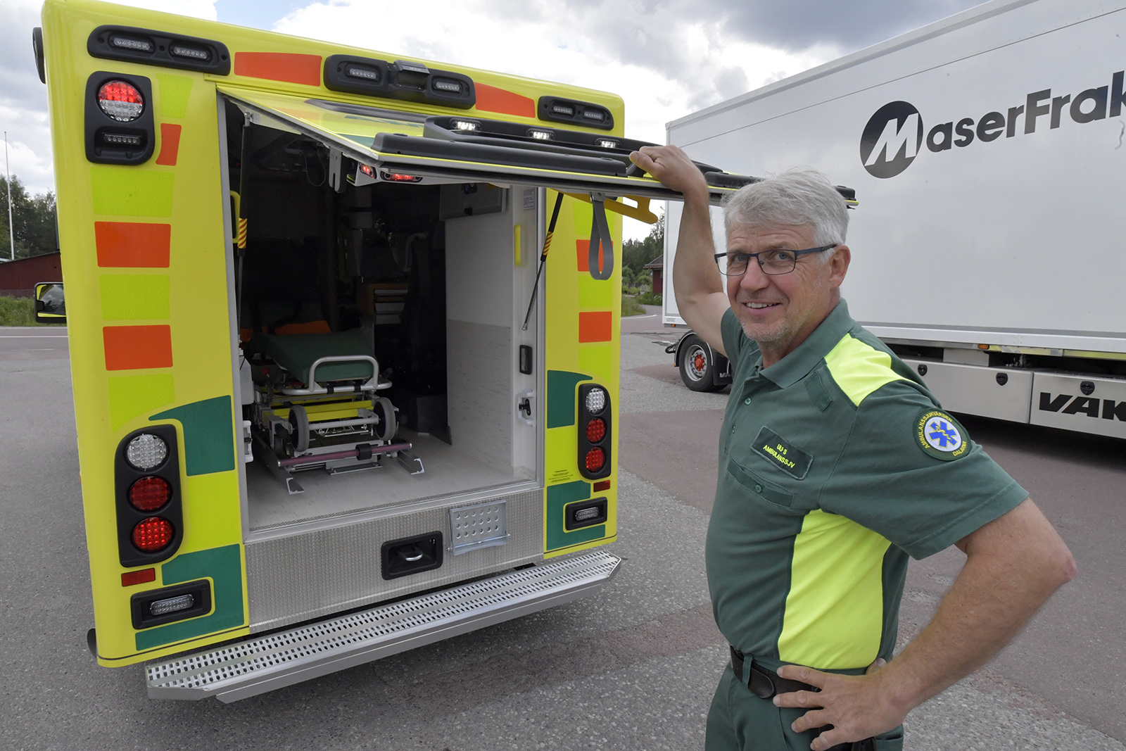 Nu rullar modernaste ambulansen ut från Särna - Siljan News