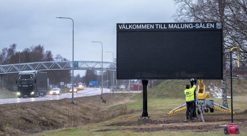 Digitala tavlor med samhällsinformation - Siljan News