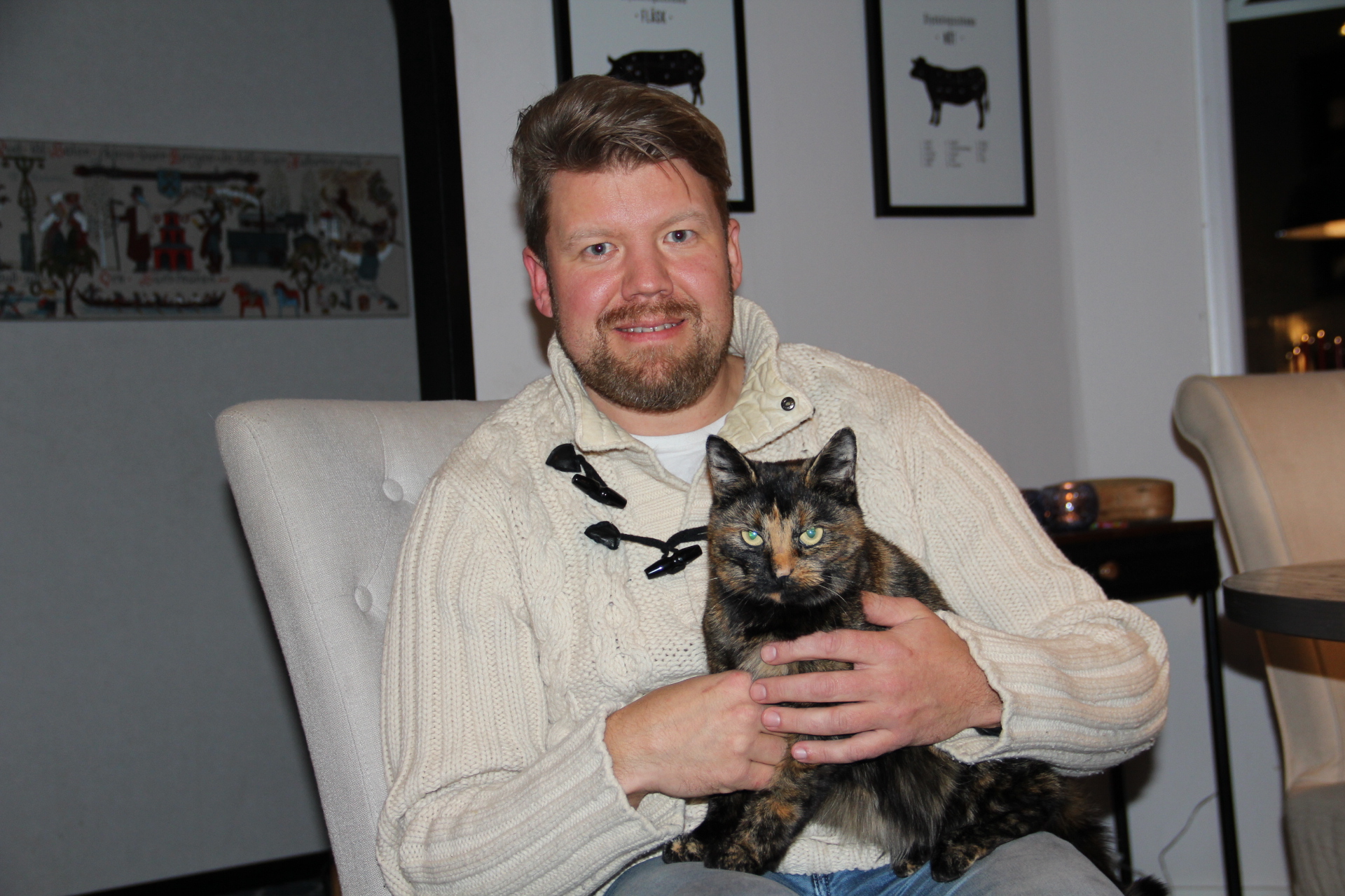 "Katten" såg till att katten Svea kom hem - Siljan News