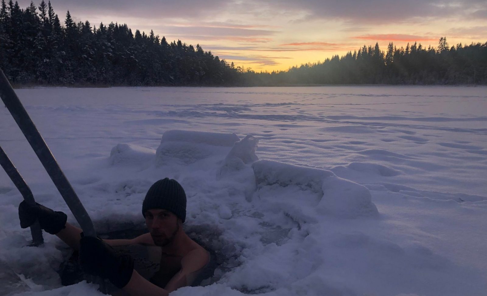 "Min man fick ett helt nytt liv när han började med vinterbad" - Siljan ...