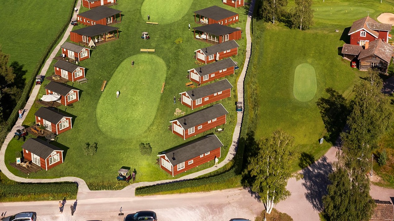 Fritidshus planeras vid nionde hålet: "Helt klart en spännande satsning ...