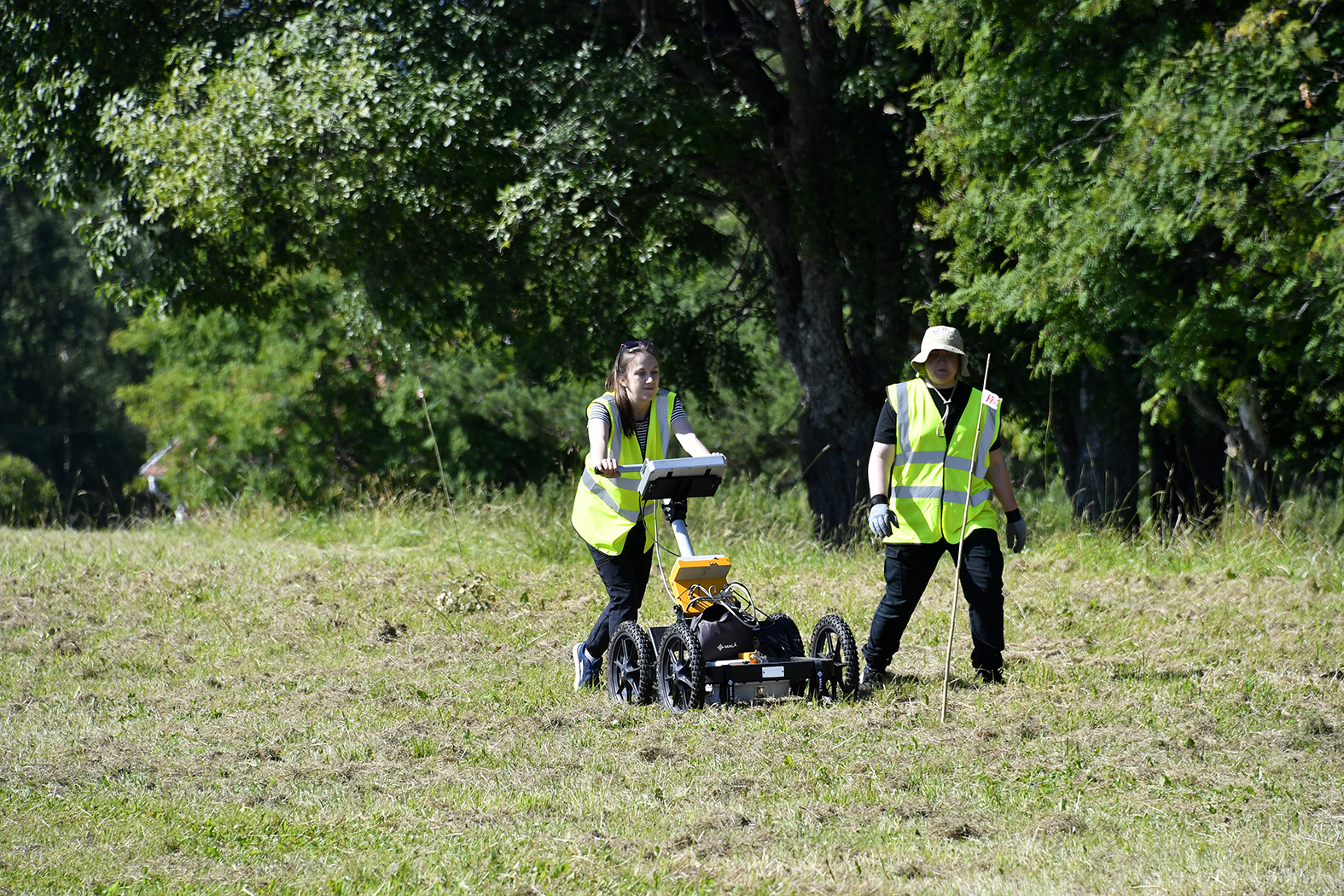 Vikingagravfältets hemligheter på väg att avslöjas – markradar hjälper arkeologer - Siljan News