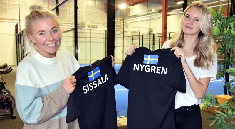 Sara och Milla i internationell padeltävling - Siljan News