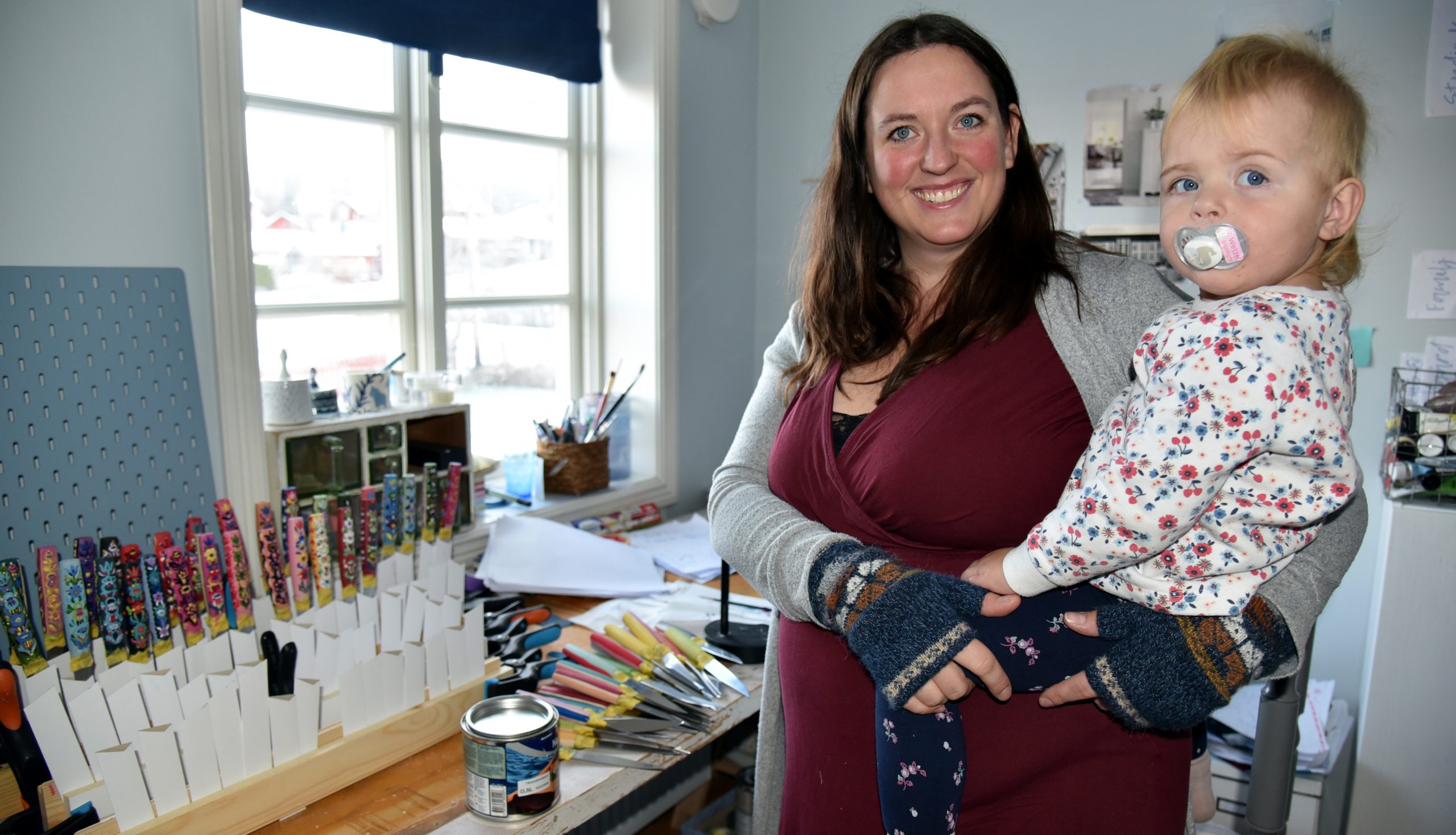 Pernillas vassa kurbits får uppmärksamhet i stora vida världen - Siljan News