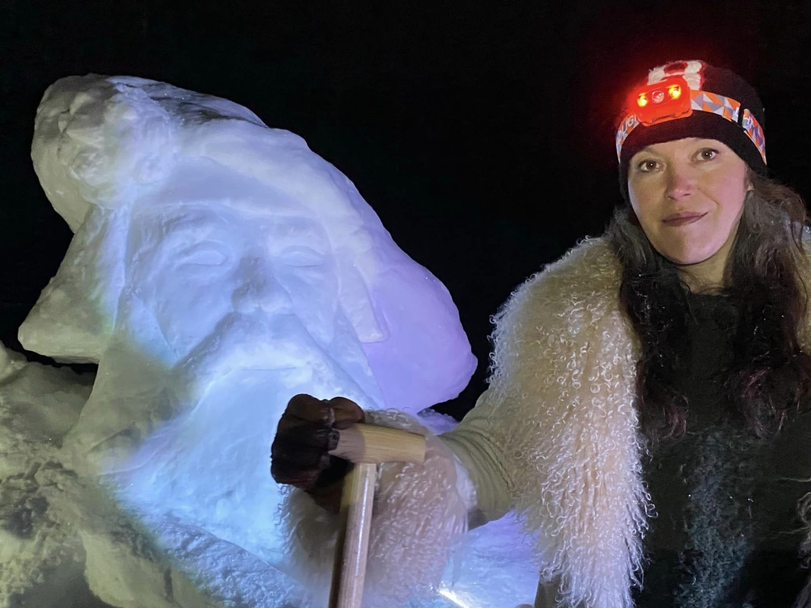 "Det ger en varm känsla när man jobbar med den kalla snön" - Siljan News