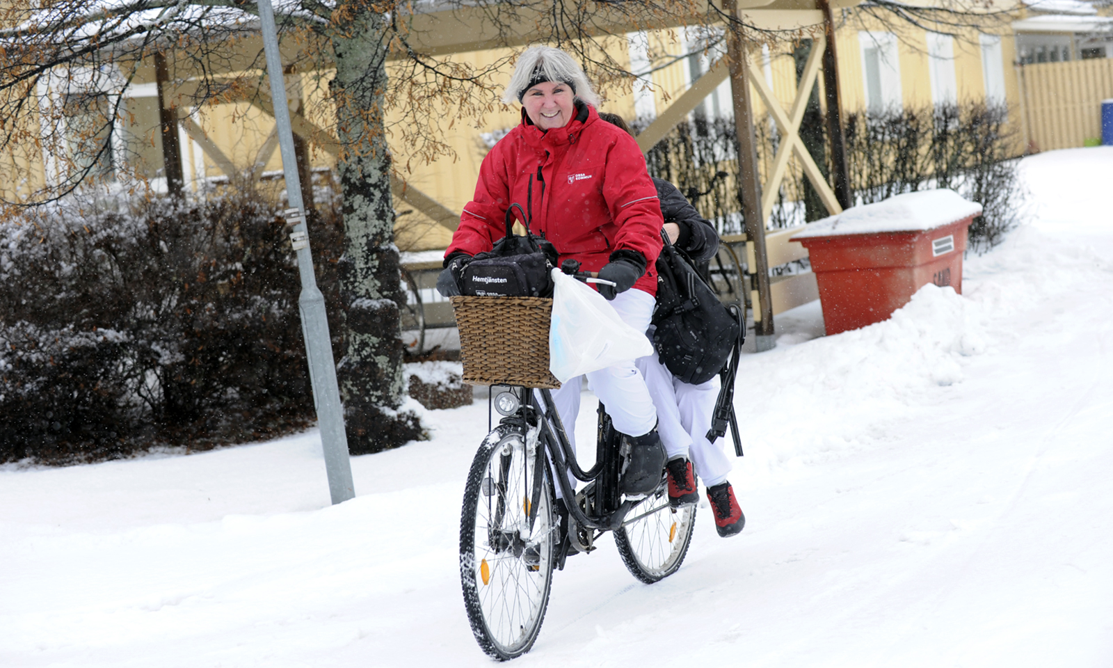 "Jag är den ende som cyklar under vintern" - Siljan News