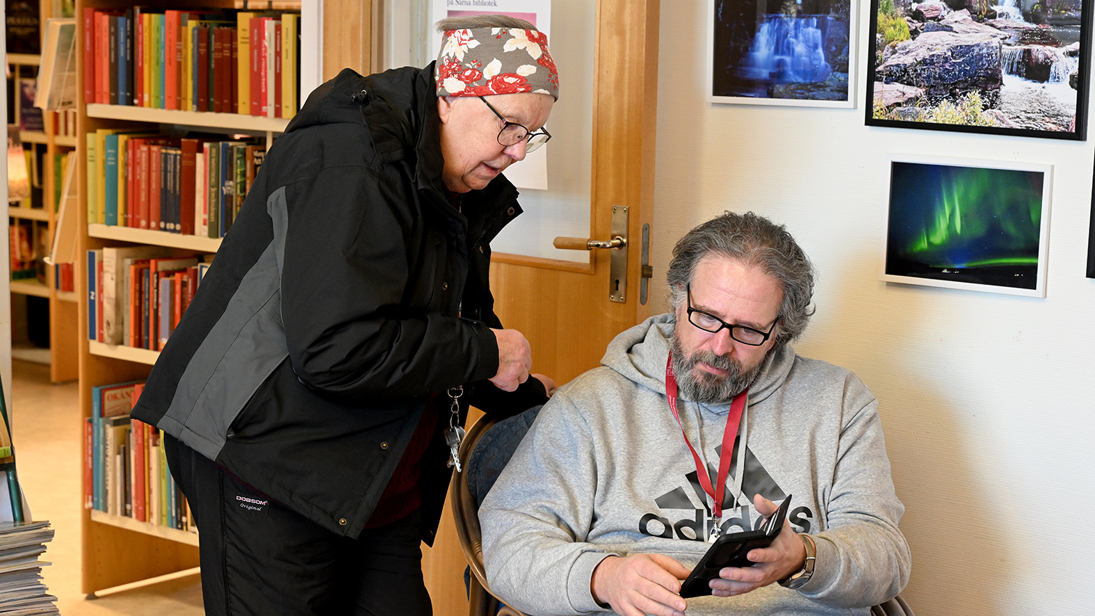 Peters datastöd över - nu får de äldre klara sig själva - Siljan News