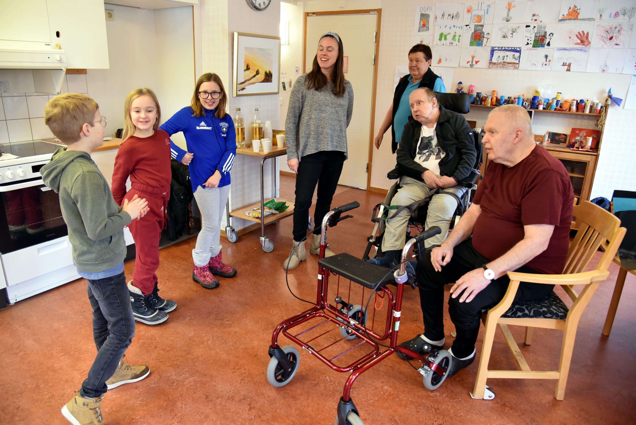 Gammal mötte ung genom Gammal som ung - Siljan News