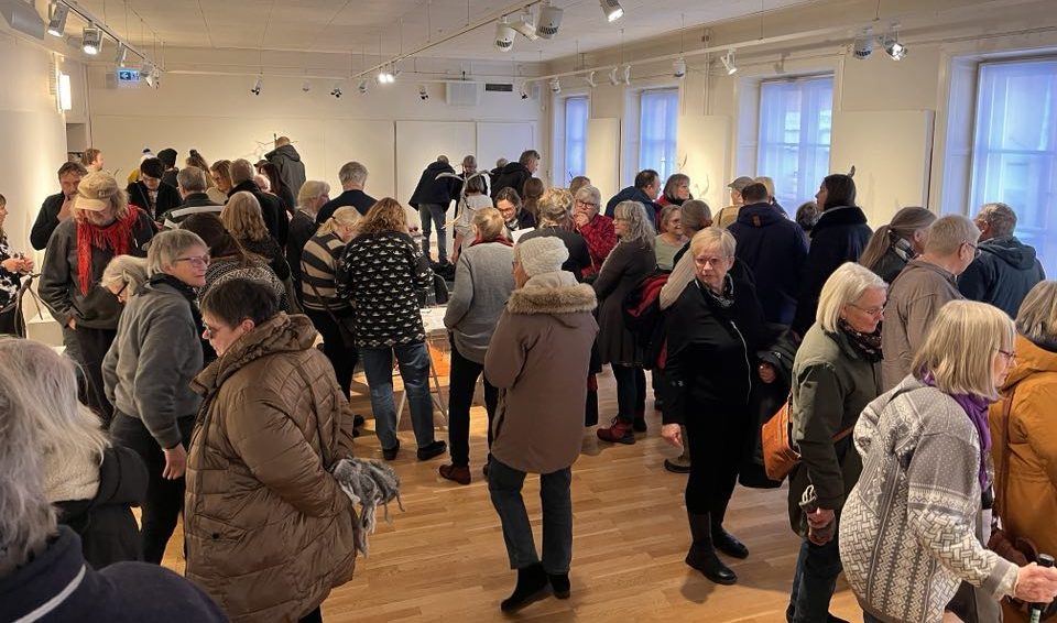 Rekordmånga besökare på vernissage - Siljan News
