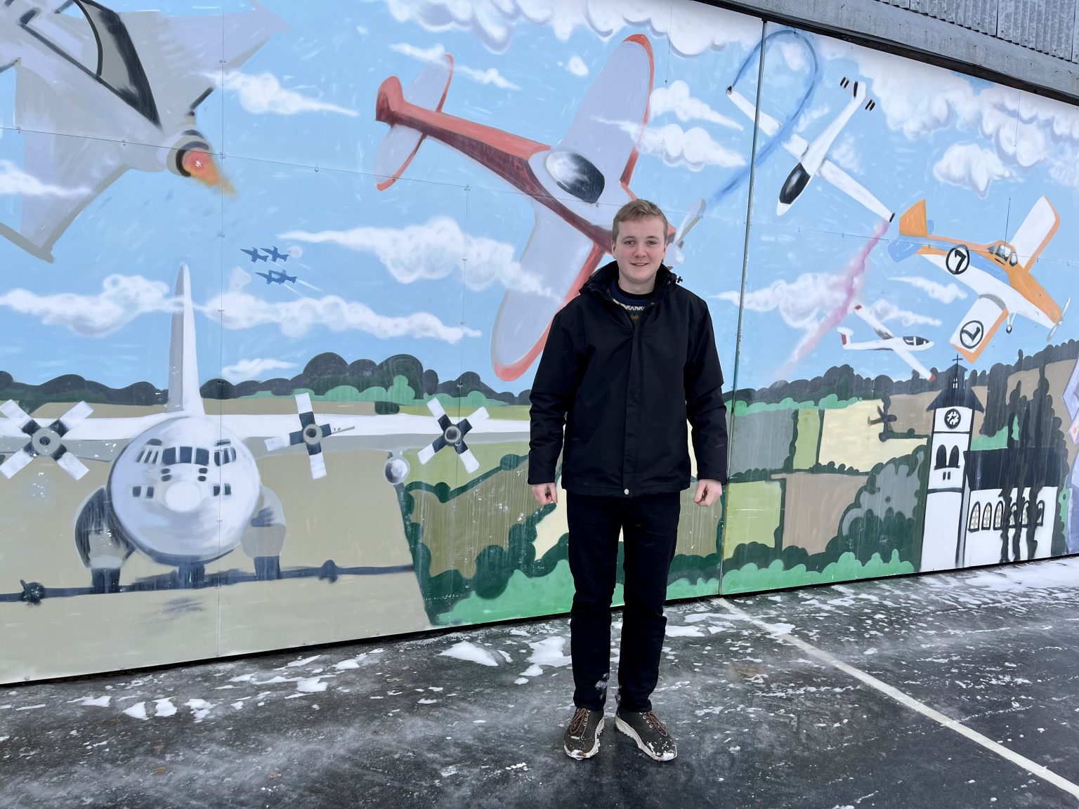 16 årige Axel flyger tusen meter upp i luften utan motor - Siljan News