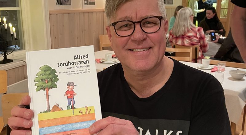 Ny barnbok väcker nyfikenhet för geologin runt Siljan - Siljan News
