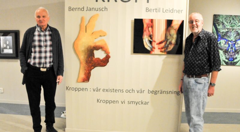 Vännernas konst förkroppsligas i kulturhusets utställning - Siljan News