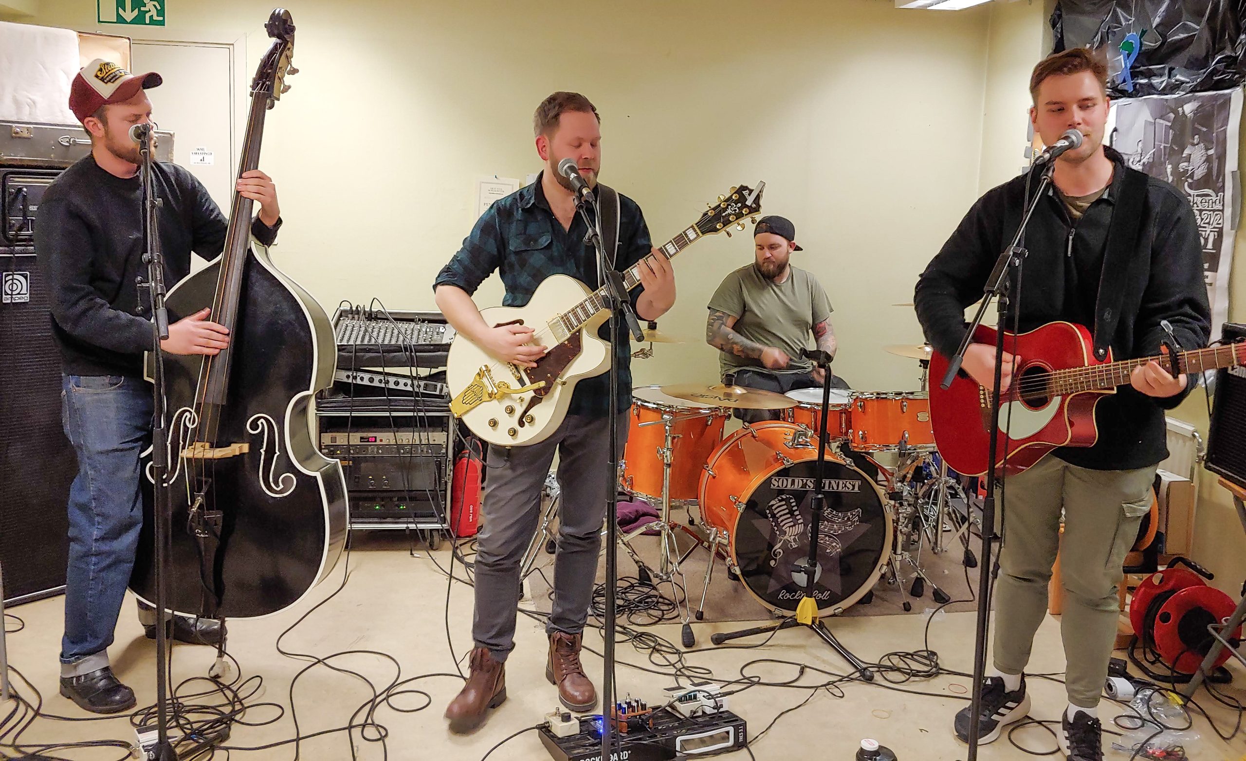 Solleröbandet spelade på gruppboenden: ”Ger ett mervärde” - Siljan News