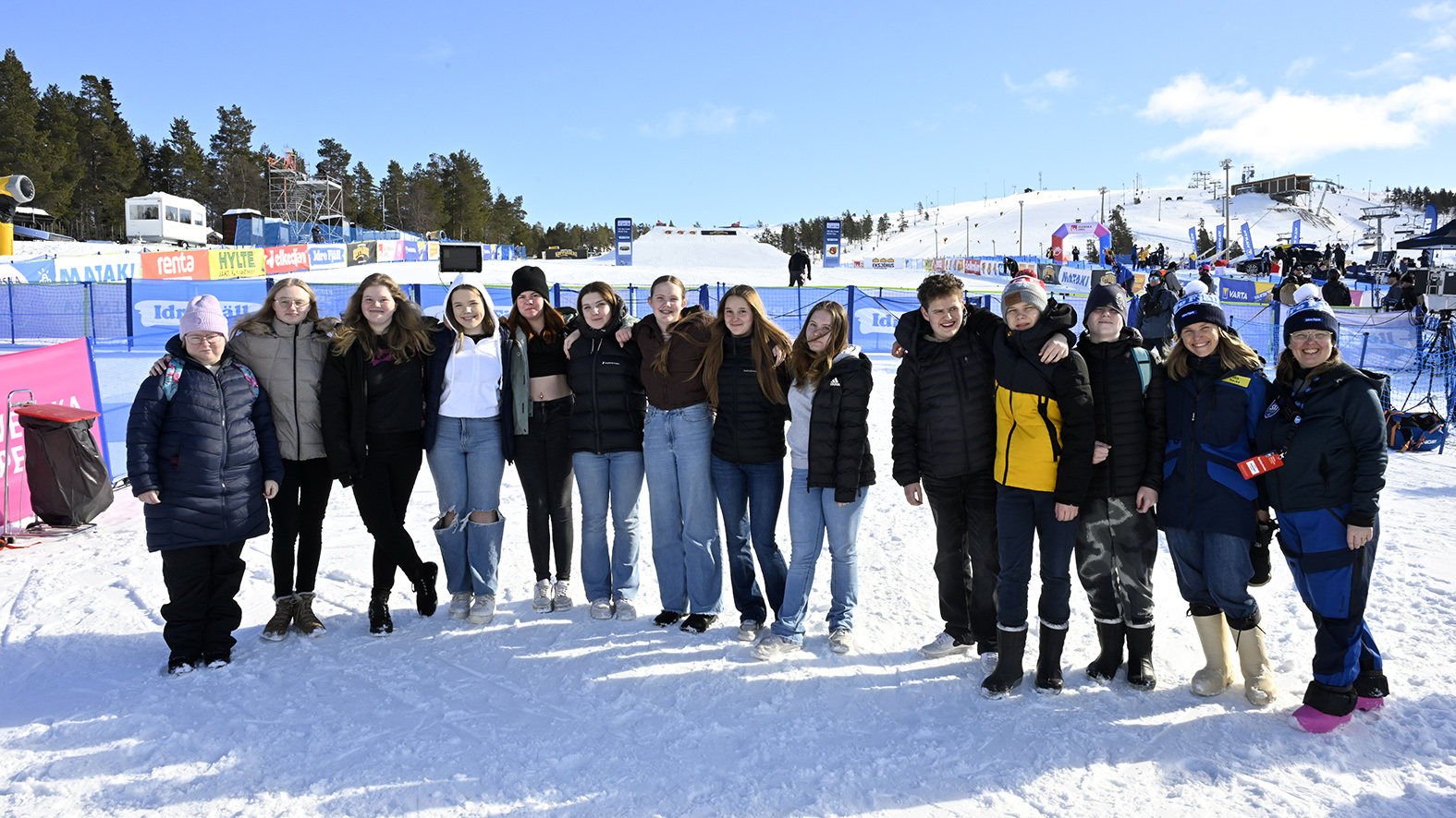 Elever från Strandskolan i Idre övernattade på fjället - Siljan News
