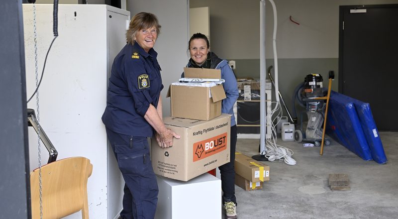 Polisen i flyttagen - nu tillbaka i helt ombyggd polisstation i Idre ...