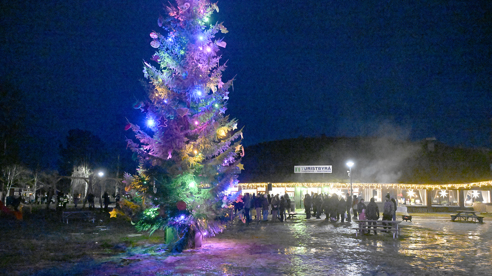 Slaskig julmarknad – ger vinterväder till jul - Siljan News