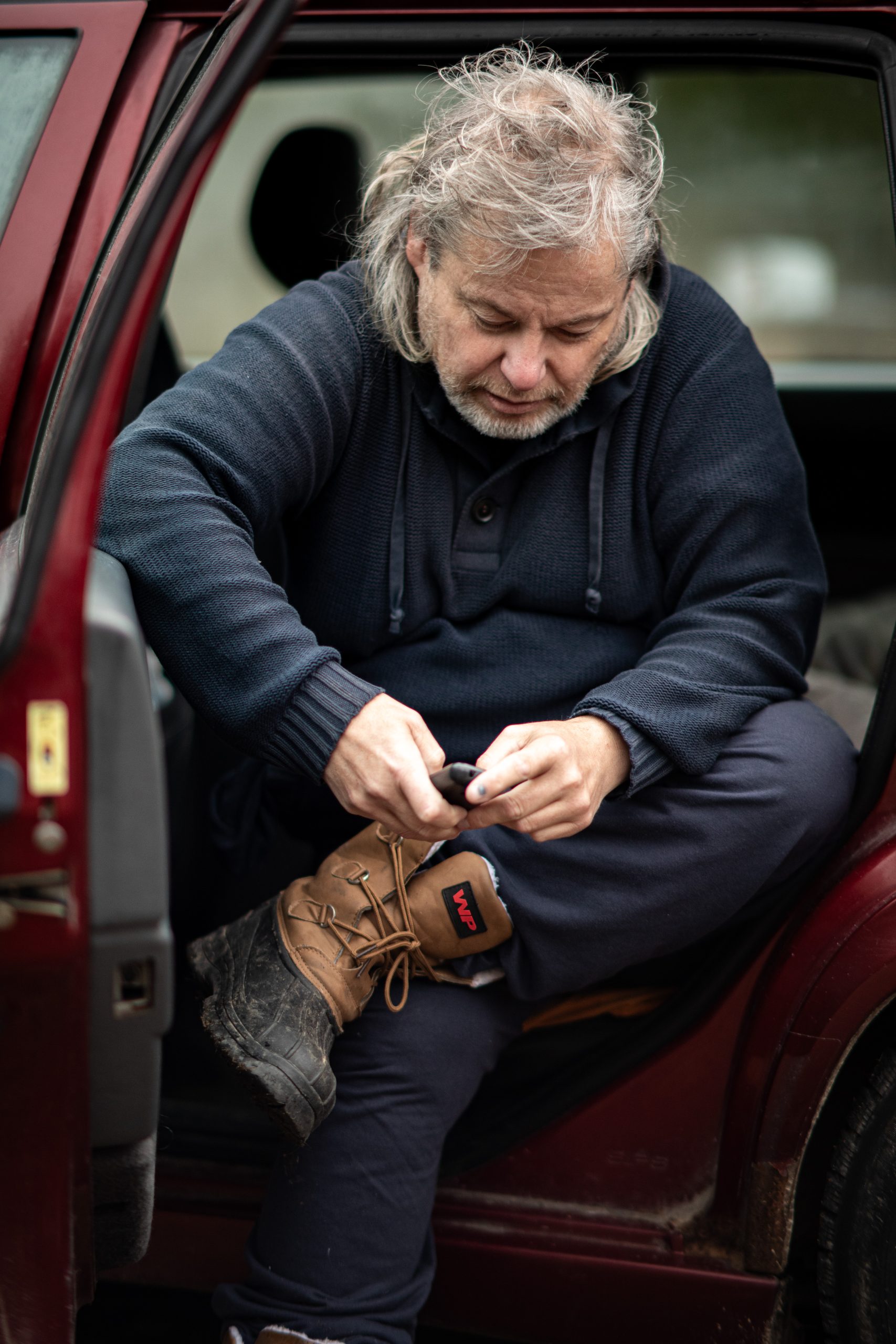 Tony har bott fem år i skogen: "De får väl sätta en gravsten här ...