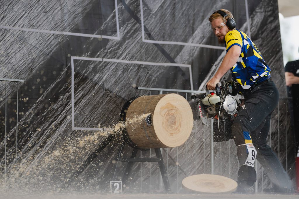 Emil Hansson nordisk mästare i timbersports – klar för VM i Milano ...