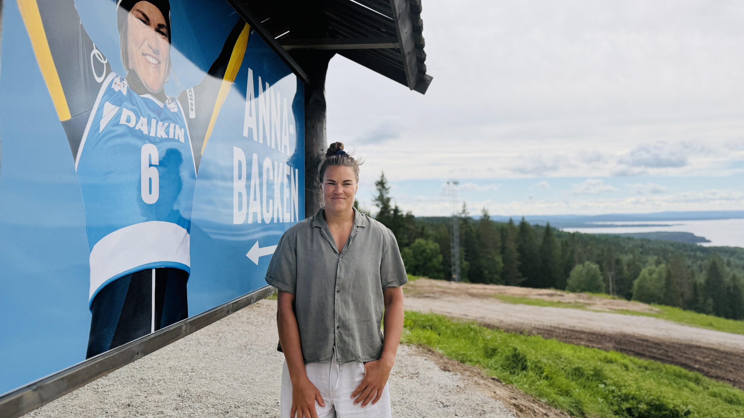 Nu har Anna Swenn-Larsson fått en egen backe - Siljan News